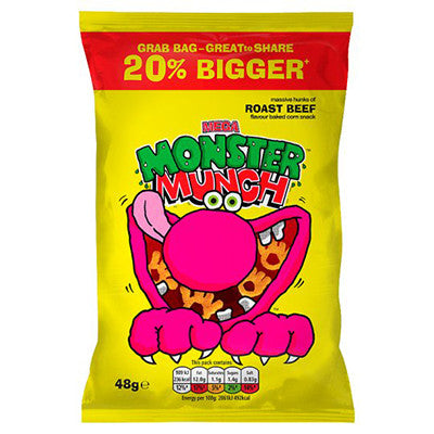 Monster Munch (Various) - BJ Supplies | Cash & Carry Wholesale
